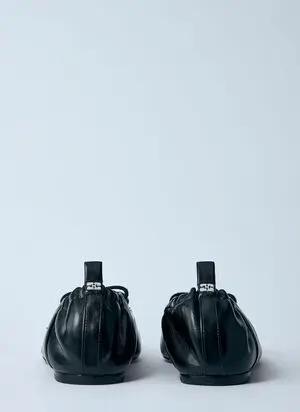 GANNI Oleatex Ballerina Flats