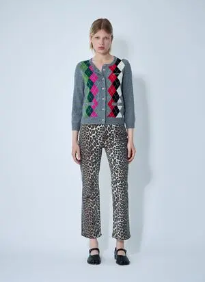 GANNI Cashmere-blend Cardigan