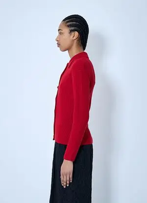 Dries Van Noten Rib Cardigan