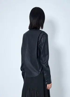 Our Legacy Slim Zip Shirt