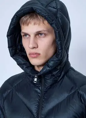 Moncler Valclaire Hooded Diamond-quilted Down Jacket