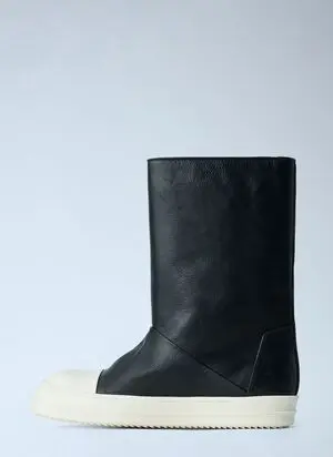 Rick Owens High Leather Boots
