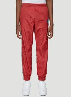 Off-White Arrow Side Track Pants - Red