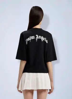 Palm Angels Mini Curved Logo Boxy T-shirt
