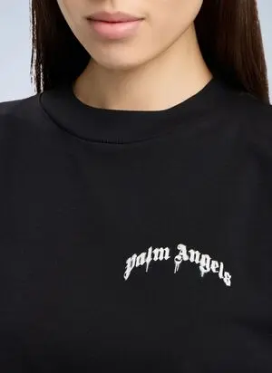 Palm Angels Mini Curved Logo Boxy T-shirt