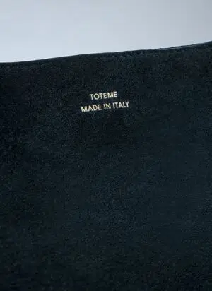 TOTEME Medium Bevel Suede Shoulder Bag