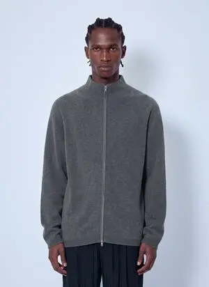 Our Legacy Line Zip Cardigan - Grey