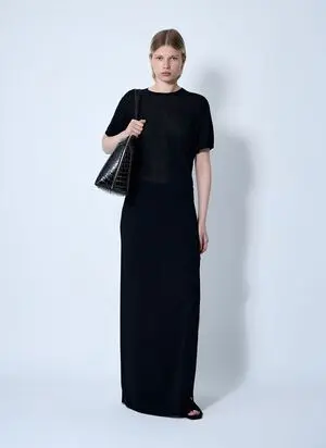 TOTEME High Slit Skirt