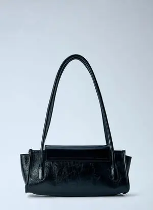 Marni Trunkette Leather Shoulder Bag