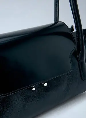 Marni Trunkette Leather Shoulder Bag
