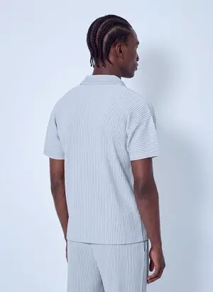Issey Miyake Basics Polo Shirt - Grey