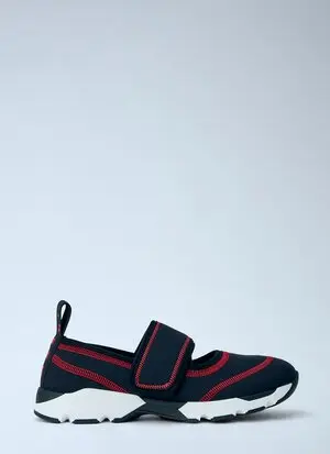 Marni Mary Jane Running Sneakers - Navy