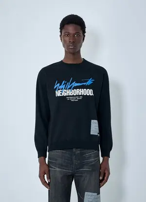Yohji Yamamoto X Neighborhood Cotton Sweatshirt - Black