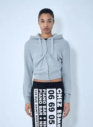 Vaquera Twisted Hoodie - Grey
