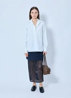 Max Mara Overlay Panel Skirt