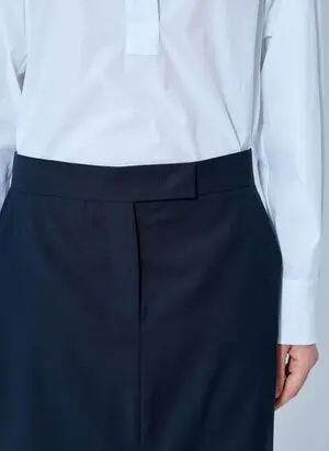 Max Mara Overlay Panel Skirt