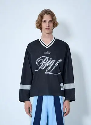 AWAKE NY The Big Picture Hockey Jersey - Black