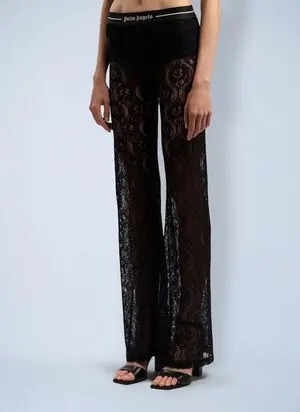Palm Angels Classic Logo Lace Pants