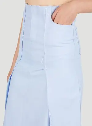 Raf Simons Panel Denim Skirt