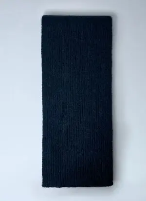 Dries Van Noten Knit Scarf - Navy