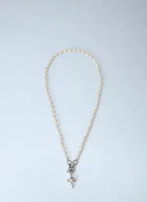 VIVIENNE WESTWOOD Aleksa Necklace - Cream