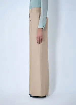 Max Mara High-waisted Wide-leg Trousers
