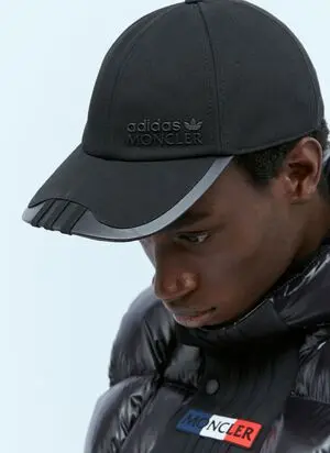 Moncler Logo Applique Baseball Cap