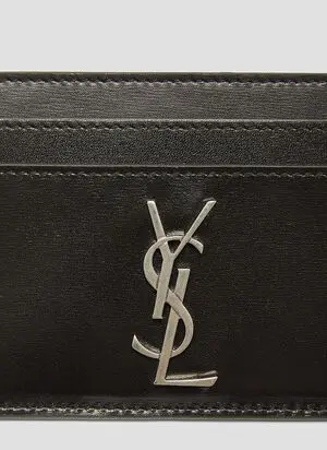 Saint Laurent Cassandre Cardholder - Black