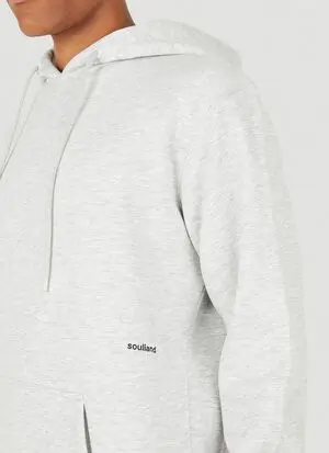 SOULLAND Wallance Hooded Sweatshirt - Grey