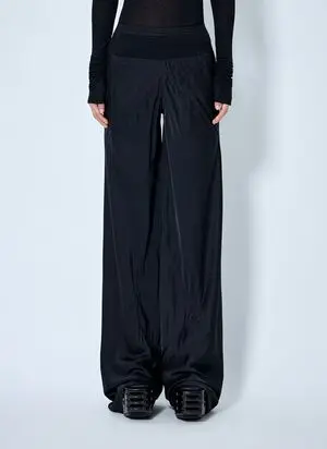 Rick Owens Bias Wide-leg Pants - Black