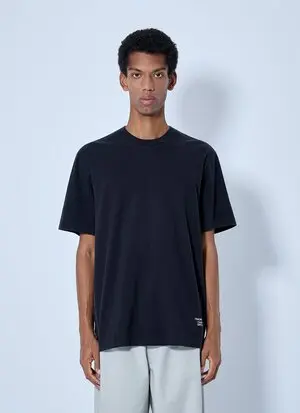 MONCLER X FRGMT HIROSHI FUJIWARA Cotton Jersey T-shirt - Black