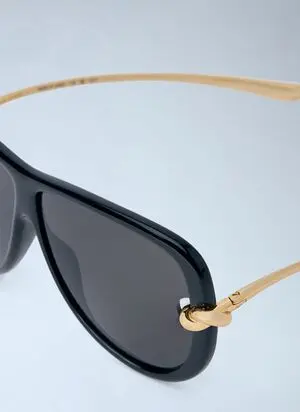 Bottega Veneta Aviator Knot Sunglasses