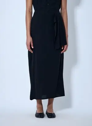 LIMI FEU B Twisted Skirt - Black