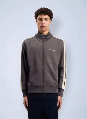 Palm Angels Classic Logo Track Jacket - Grey
