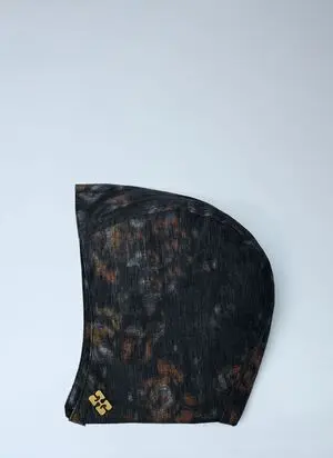 GANNI Printed Bonnet