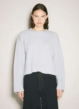Marni Crewneck Wool Sweater - Grey
