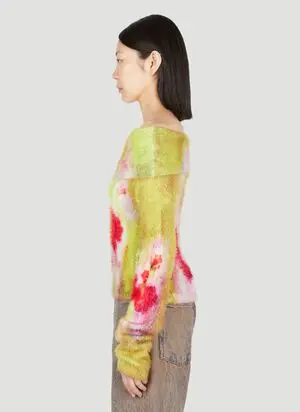 Acne Studios Fuzzy Knit Sweater - Multicolour