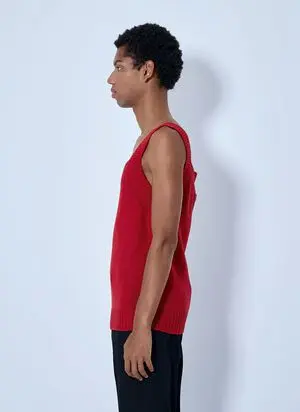 Prada Shetland Wool Tank Top