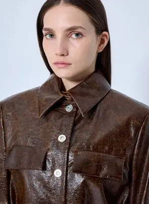 Sportmax Structured Coated Jacket