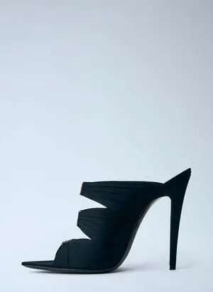 Saint Laurent Emilie Mules Sandals