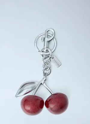 COACH Cherry Bag Charm - Red