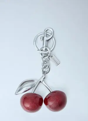 COACH Cherry Bag Charm - Red
