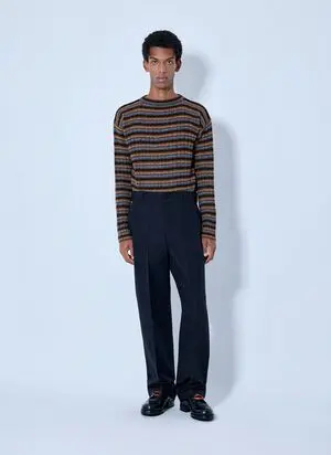 Prada Shetland Wool Boatneck Sweater