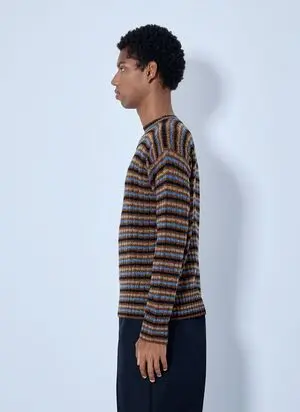 Prada Shetland Wool Boatneck Sweater