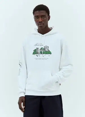 A.p.c. X Jjjjound Hooded Sweatshirt - White