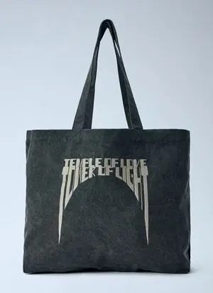 Rick Owens Canvas Tote Bag - Grey