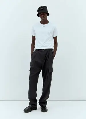 Prada Flannel Cargo Pants