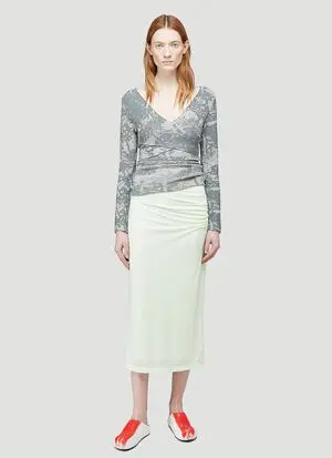 Eckhaus Latta Poison Wrap Top