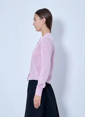 Cecilie Bahnsen Pretty Bow Knit Cardigan