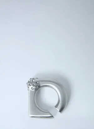 Rick Owens Orb Ear Cuff - Silver